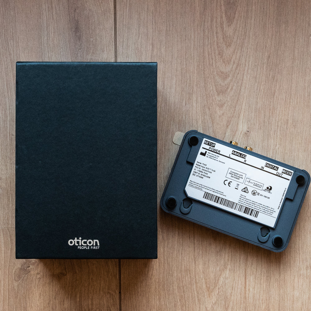 Oticon ConnectLine TV Adapter 2.0 - TV Zubehör – Allgaeu-hoert.de von ...